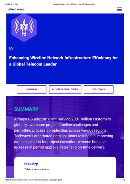 Wireline-Services-for-Top-Tier-Telecom-Service-Provider.pdf ...