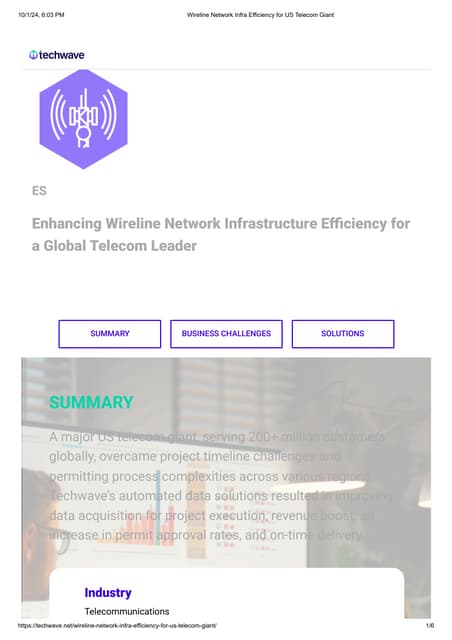 Wireline-Services-for-Top-Tier-Telecom-Service-Provider.pdf ...