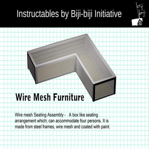 Wire mesh furniture | PPT | Woodworking | Arts and Crafts