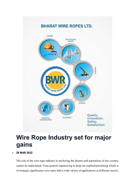 Bharat wire ropes ltd