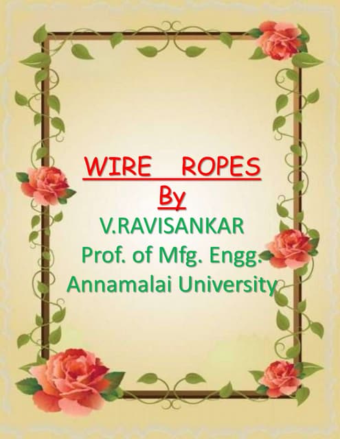 Crane wire rope damage and inspection methods | PDF