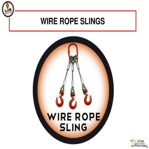 Wire rope slings | PDF