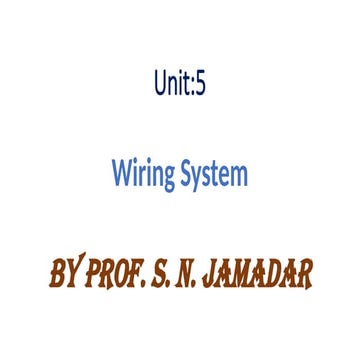 Comprehensive Guide to Internal House Wiring and Electrical Estimation ...