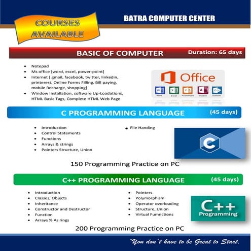 Batra computer center | PDF