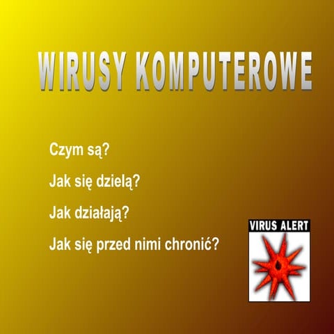 Wirusy komputerowe | PPS | Antivirus Software | Computer Software and ...
