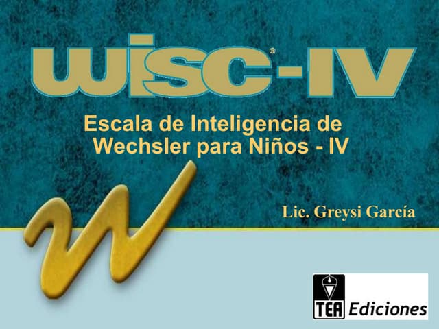 Wisc Iv Ppt Pptx