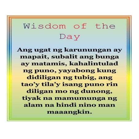 Wisdom of the Day.docx