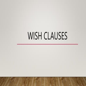 WISH CLAUSES writing exercise.pptx