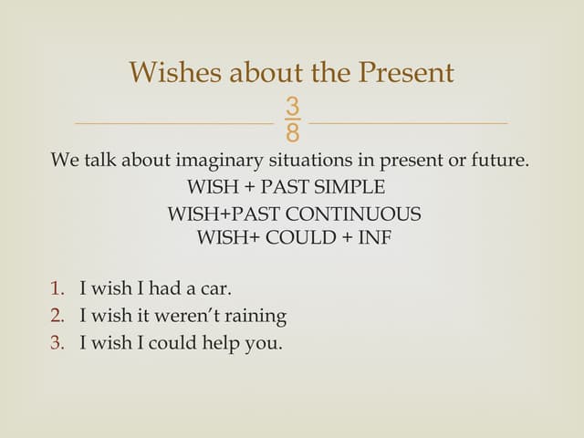 Wishes | PDF