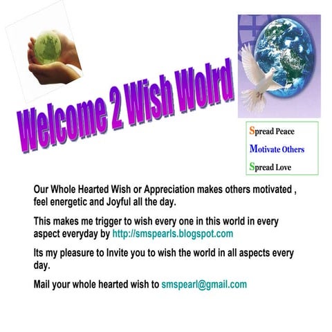 Wish World ..!! | PPT