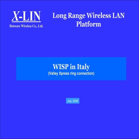 Wisp Italy ISP WiFi | PPT