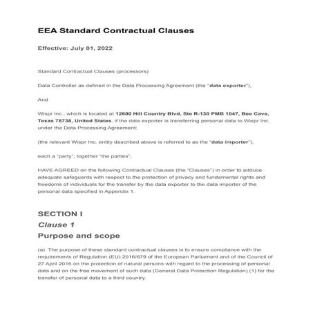 Data processing agreement | PDF