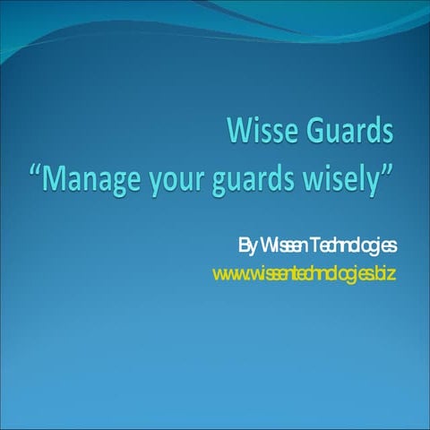 Wissen Guards | PPT