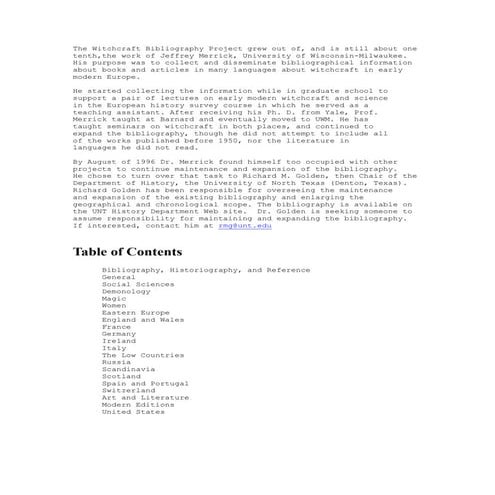 Witchcraft bib | PDF