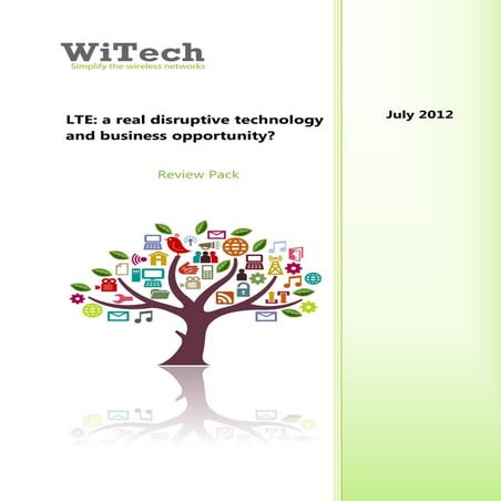 WiTech LTE Report - Review Pack | PDF