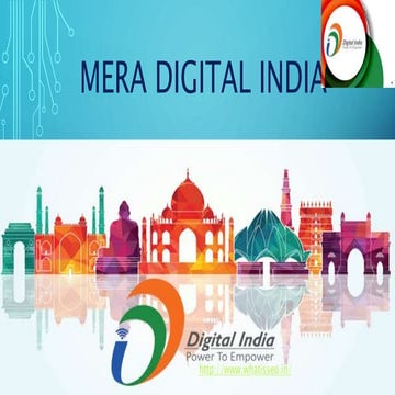 Digital India - 15 things you should know about modi’s digital india ...