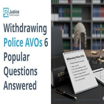 Withdrawing Police AVOs 6 Popular Questions Answered.pptx