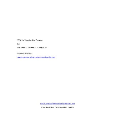 thought power and mind | PDF