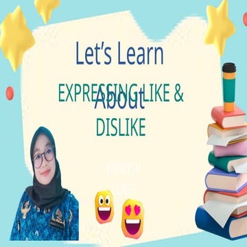 Chapter 0 : Expressing like and dislike. | PPTX