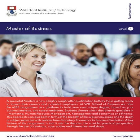 Master of Business | PDF
