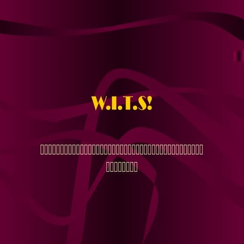 Wits! | PPT
