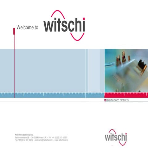 Witschi Presentation 2010 | PDF