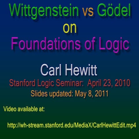 Incompleteness Theorems: Logical Necessity of Inconsistency | PPT