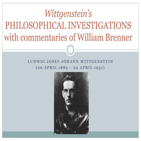 Wittgenstein | PPTX