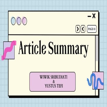 Wiwik and Yustus_EYL Article Summary.pdf