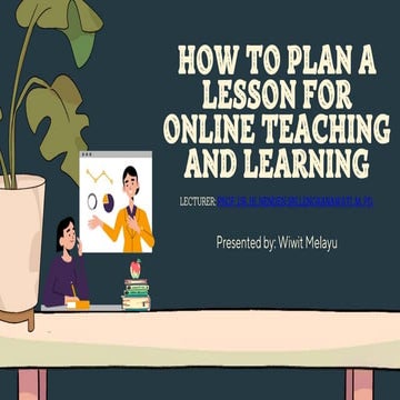 Planning online teaching | PPT