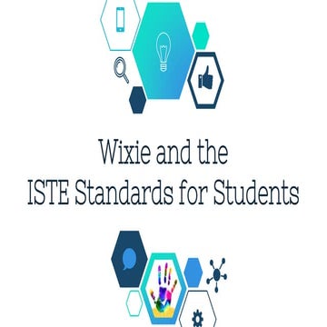 Wixie and the ISTE Standards for Students | PPTX