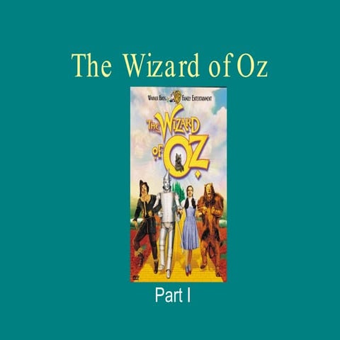 Wizard Of Oz: Part I | PPT