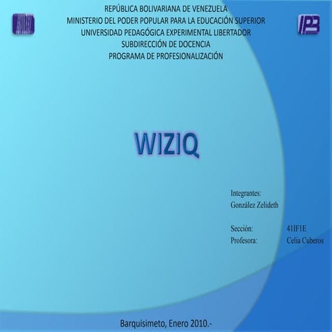 Wiziq | PPTX