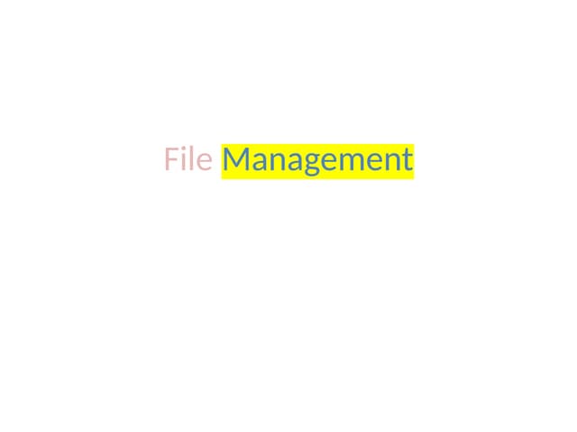 File Handling Python | PPTX | Programming Languages | Computing