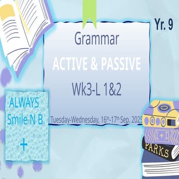 Detailed Lesson Plan on Active and Passive Voice | DOCX