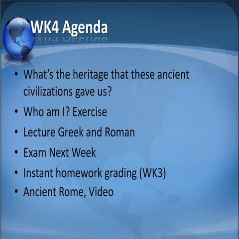Greco-Roman Presentation | PPT