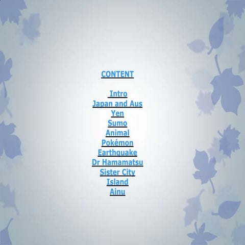 JAPAN - Trivia | PPTX