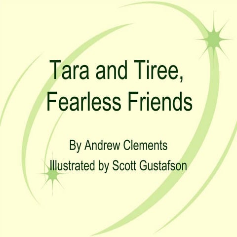 Tara and Tiree, Fearless Friends Vocabulary Words | PPT