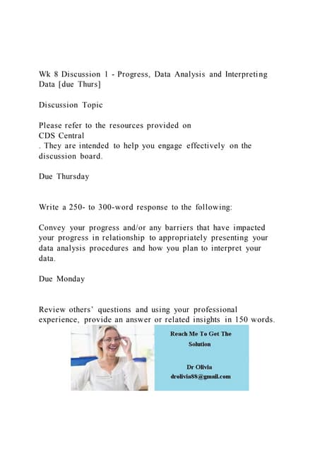 Wk 8 discussion 2 proposal review and feedback [due thurs] | PDF