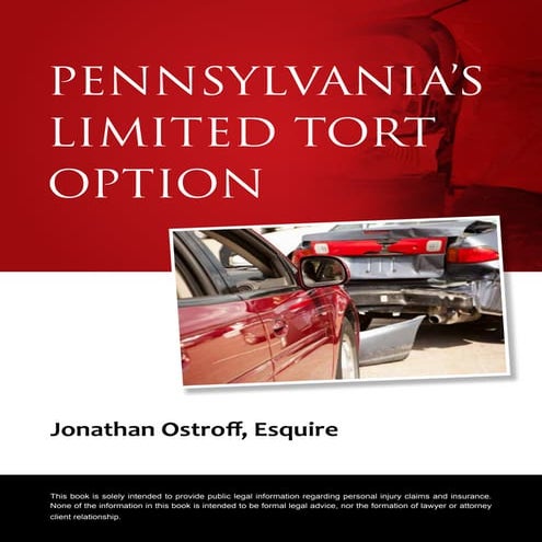 Pennsylvania's Limited Tort Option | PDF
