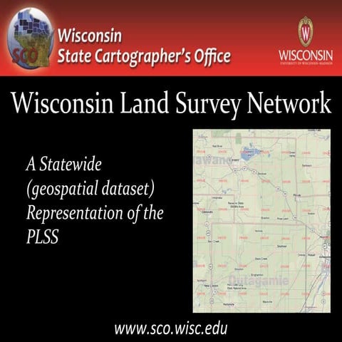 Wisconsin Land Survey Network | PPTX