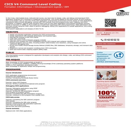 Wm864 g formation-cics-v4-command-level-coding | PDF