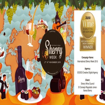 International sherry week campaign summary 2015 | PDF