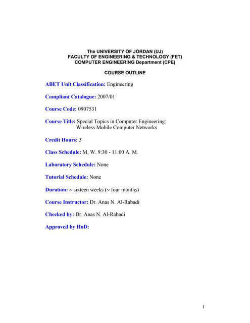 completed courses | DOCX