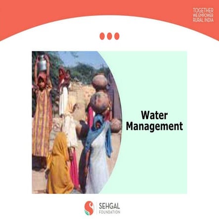 WHY DO WE NEED WATER MANAGEMENT | PPT