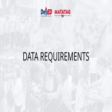 report and DATA-REQUIREMENTS on SMEA.pptx