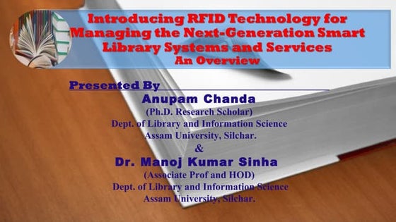 RFID Based Library Management System | PPTX