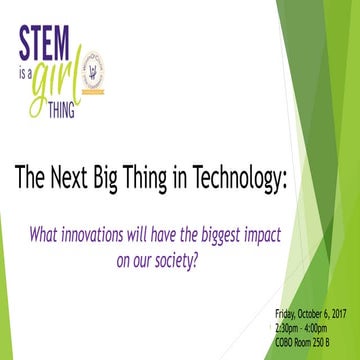 The Next Big Thing in Technology: What innovations will have the ...