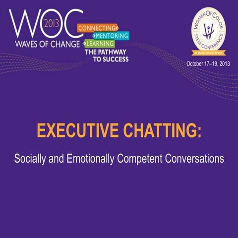 Executive Chatting - Engaging in Social and Emotionally Intelligent ...