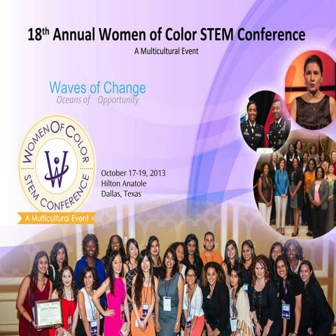 Why Participate in the 2013 Women of Color Conference | PPT